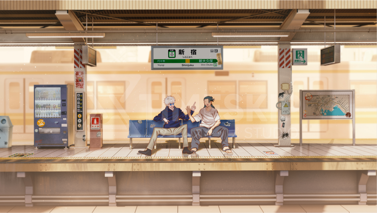 JJK Train Station – Timeskip Studio